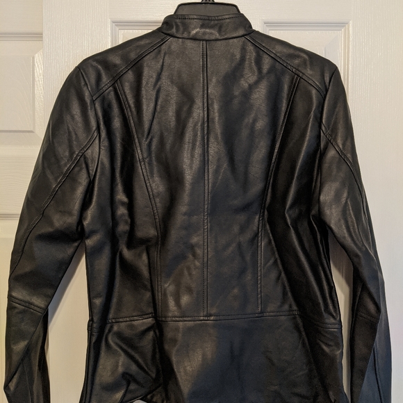 Baccini | Jackets & Coats | Baccini Leather Jacket | Poshmark